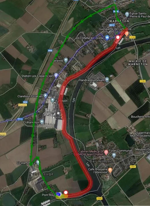 Travaux Pont rouge - quai de Verboeckhoven | Police Locale Comines-Warneton