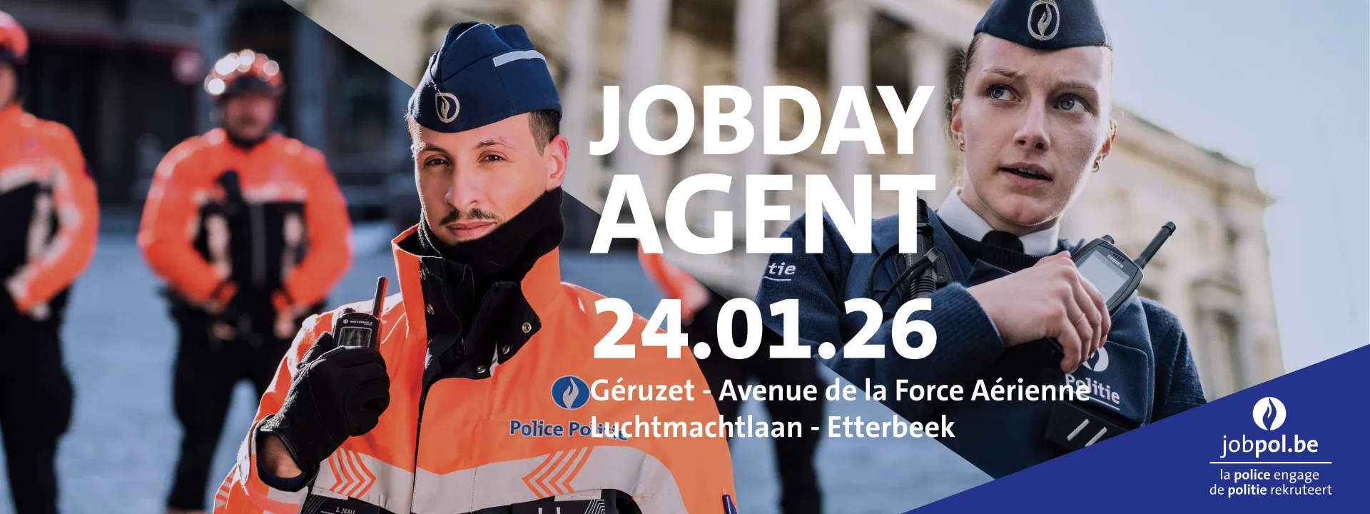 Jobday Agent de police: save the date! | Police Locale Midi