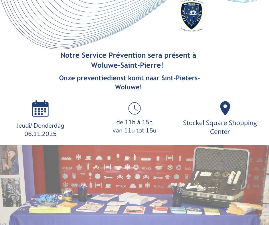 Notre Service Prevention tiendra un stand à Woluwe-Saint-Pierre ...